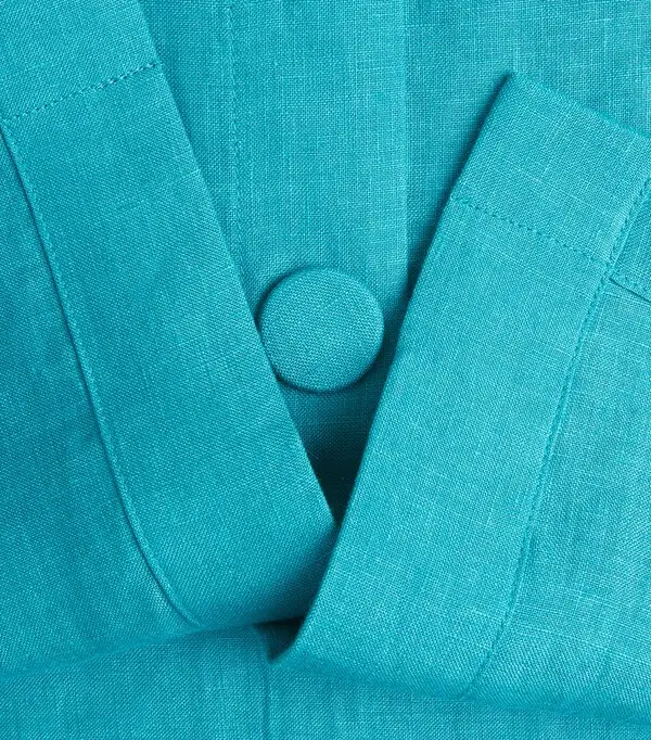 ERES Linen Sleeveless Blouse - Blue