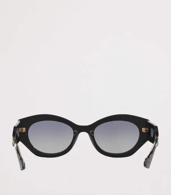 Gucci Injected Oval Sunglasses