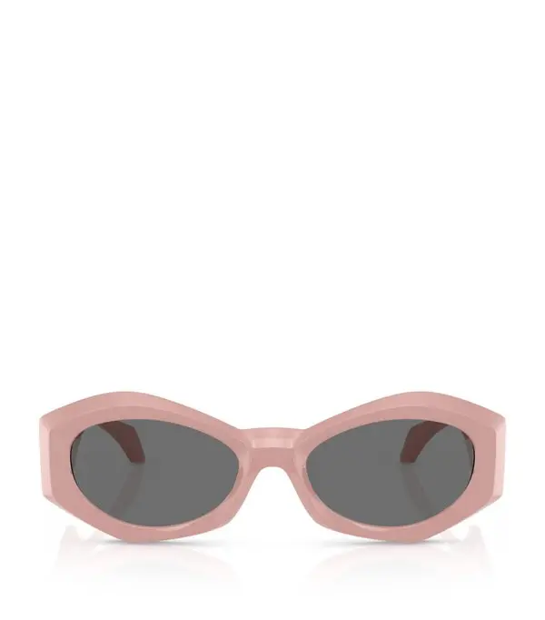 Versace Acetate Ve4466u Irregular Sunglasses - Pink