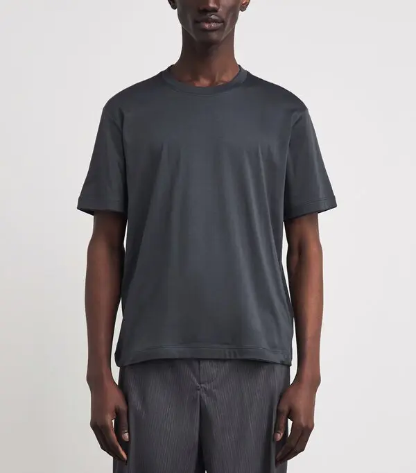 Eleventy Cotton-modal T-shirt