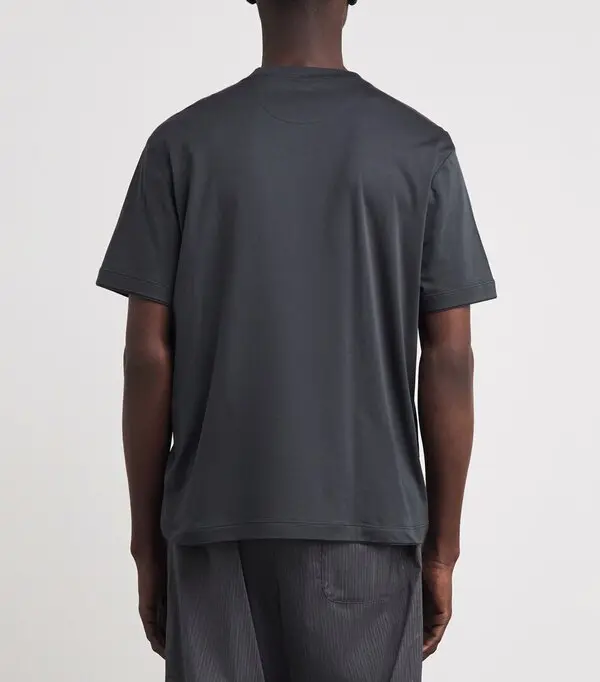 Eleventy Cotton-modal T-shirt