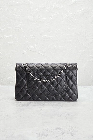 Chanel Caviar Medium Classic Double Flap Bag - Black