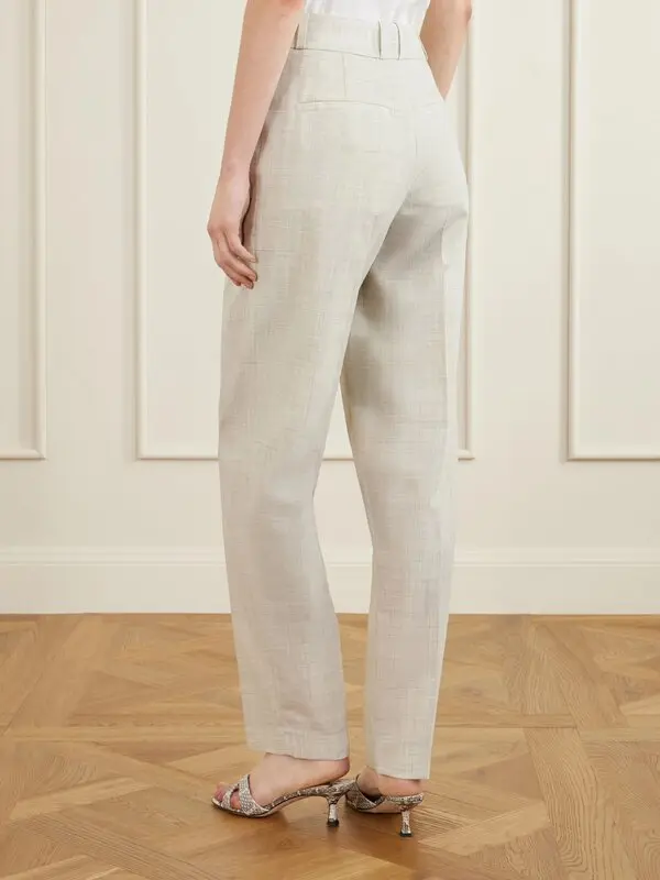JOSEPH Zen Wool-twill Straight-leg Trousers
