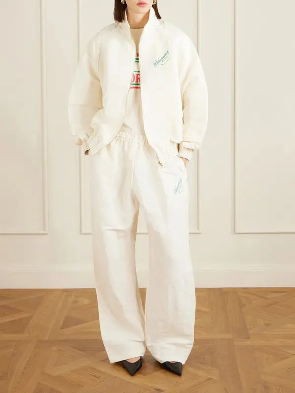 WILLY CHAVARRIA Ruff Rider Embroidered Shell Jacket
