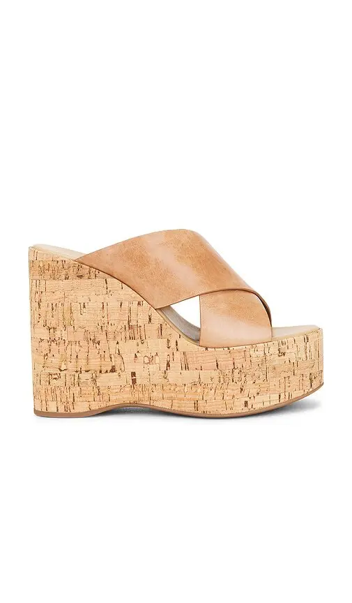 TONY BIANCO Vamore Platform Sandal - Tan