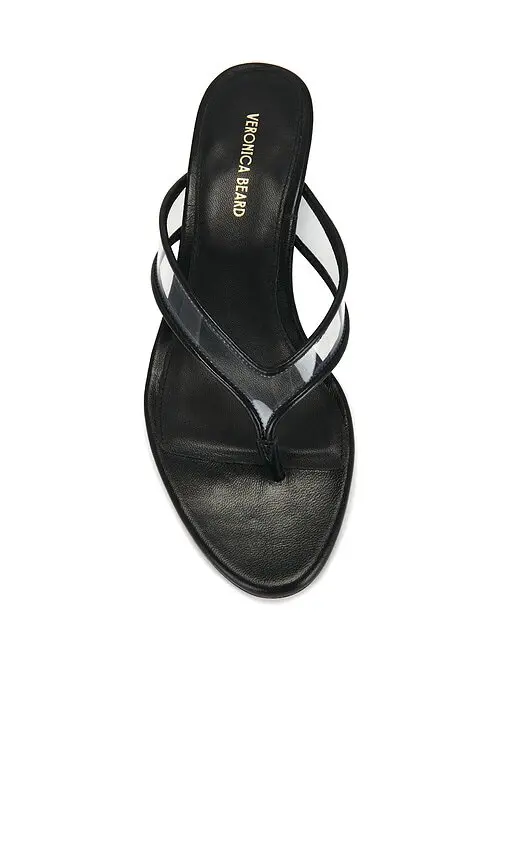 Veronica Beard Clea Wedge Sandal - Black