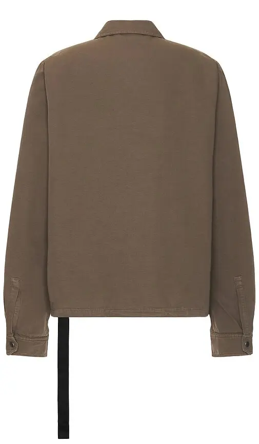 Rick Owens Zipfront Jacket - Grey