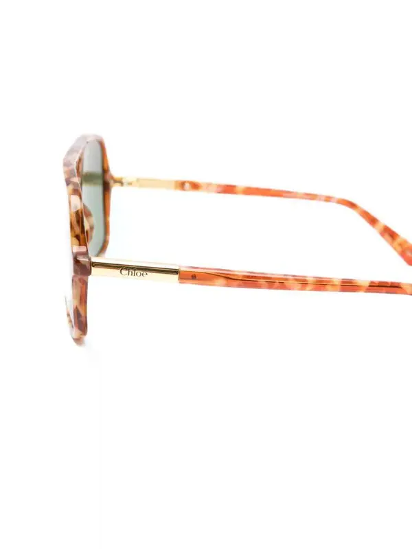 Chloé Geometric Sunglasses