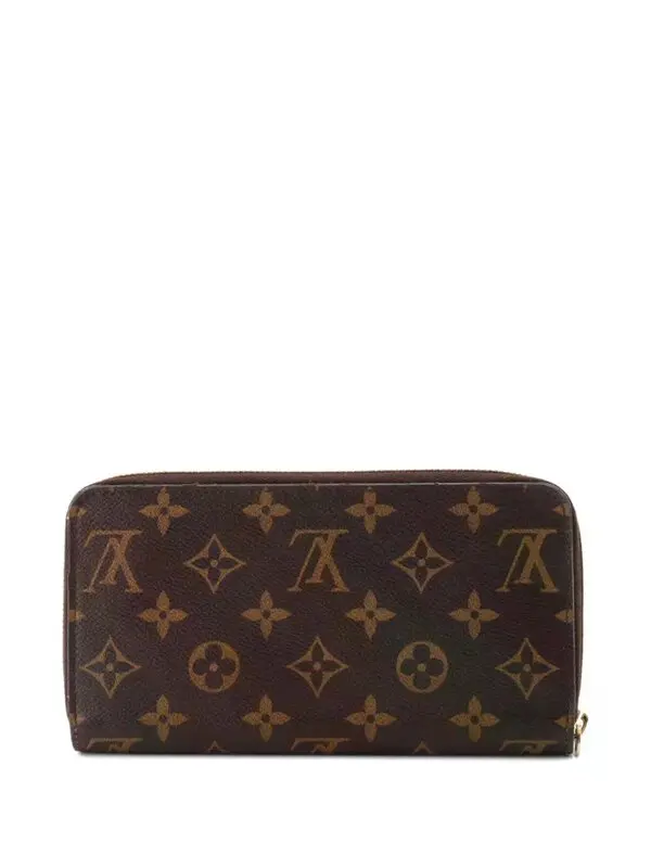 LOUIS VUITTON Zippy Wallet Monogram Canvas Small Wallets