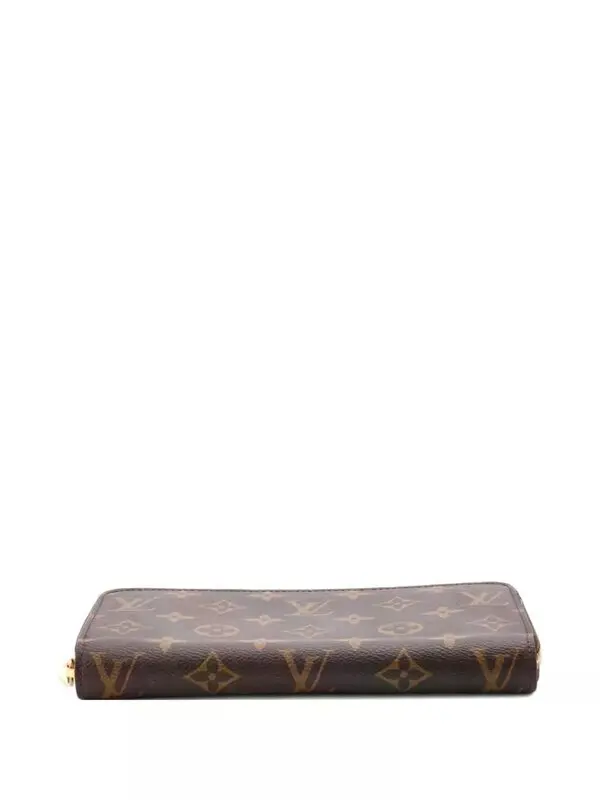 LOUIS VUITTON Zippy Wallet Monogram Canvas Small Wallets