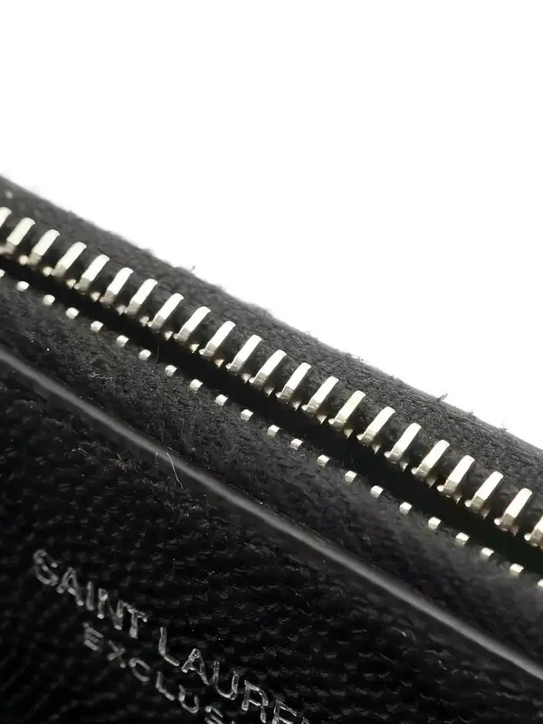 Saint Laurent 2010s Leather Makeup Bag