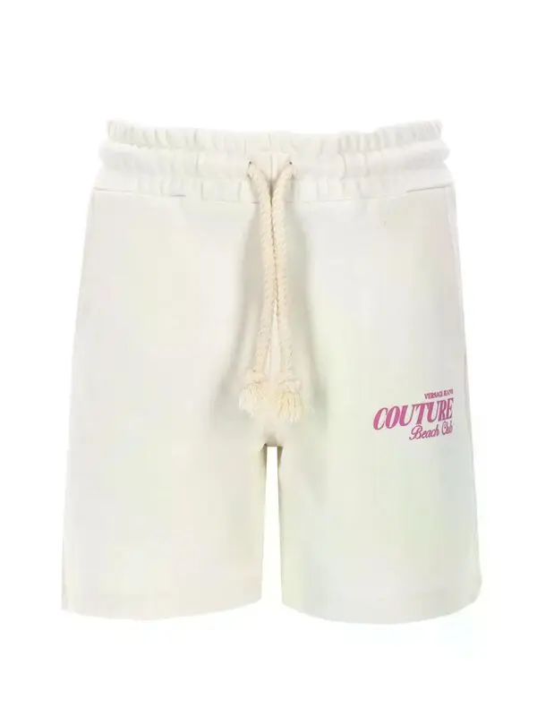 Versace Cotton Drawstring Shorts