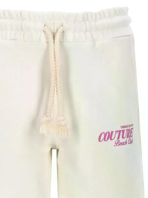 Versace Cotton Drawstring Shorts