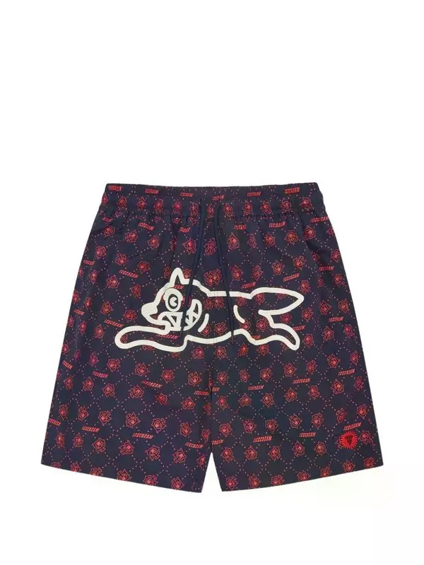 ICECREAM Logo Detail Swim Shorts - Blue