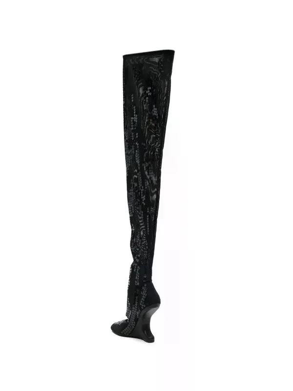 Rick Owens Sequin Boots