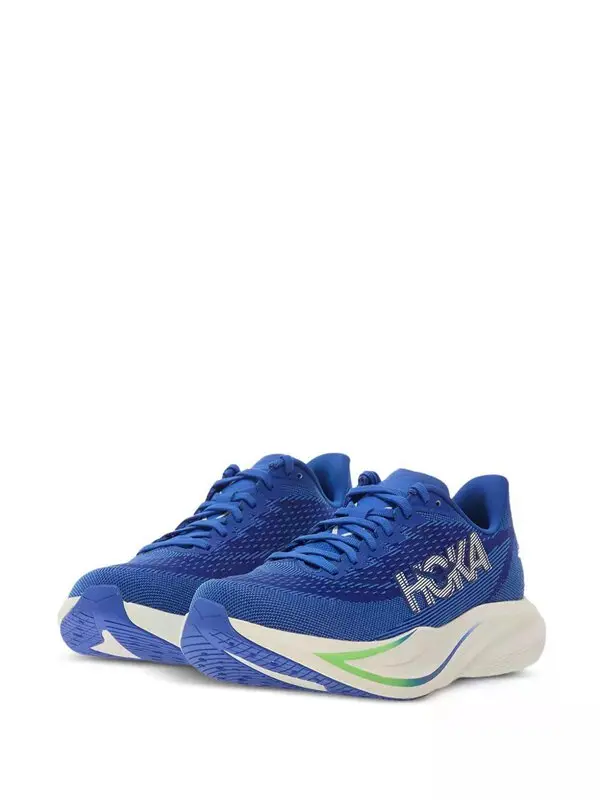 HOKA® Mach 7 Logo Detail Sneakers - Blue