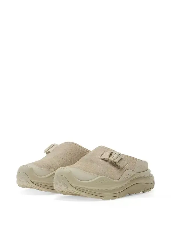 HOKA® Ora Primo Slip-ons With Buckle Detail - Neutrals