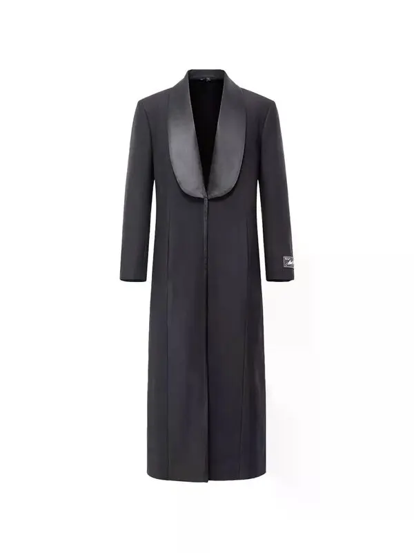 Erika Cavallini Shawl-collar Coat - Black