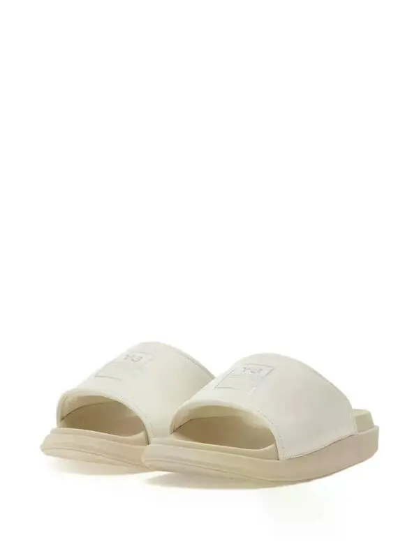 Y3 Logo Detail Slip-on Sandals - Neutrals
