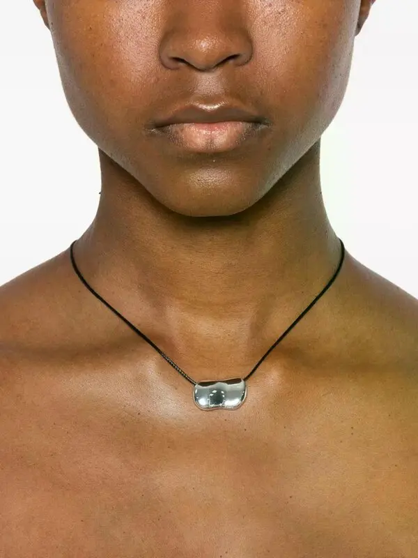 HEAVEN MAYHEM Tone Pebble Necklace - Silver