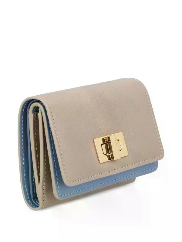 Fendi Small Way Trifold Wallet - Neutrals