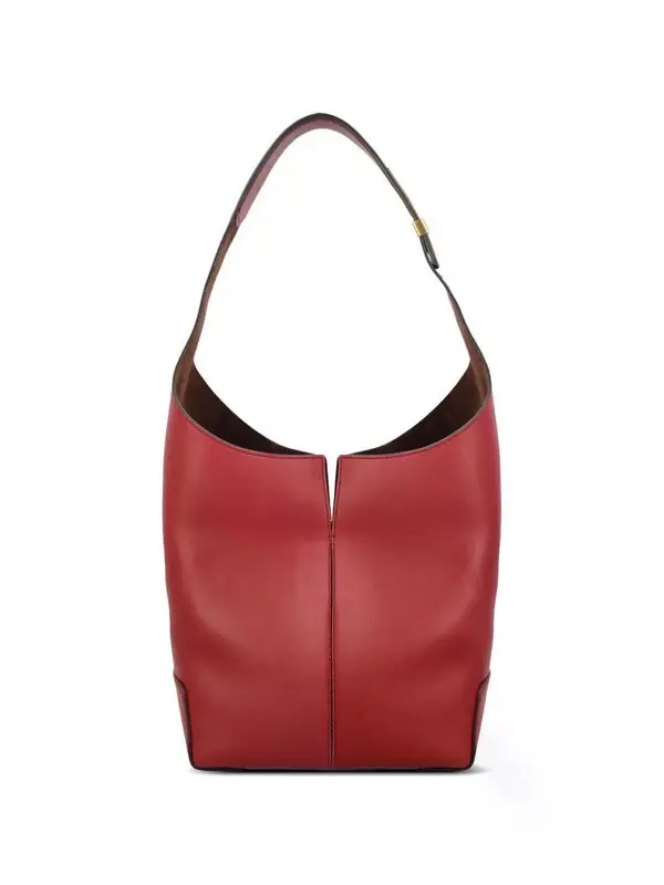 TOD'S Small Di Bag Folio Shoulder Bag - Red