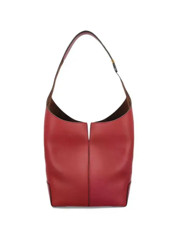 TOD'S Small Di Bag Folio Shoulder Bag - Red