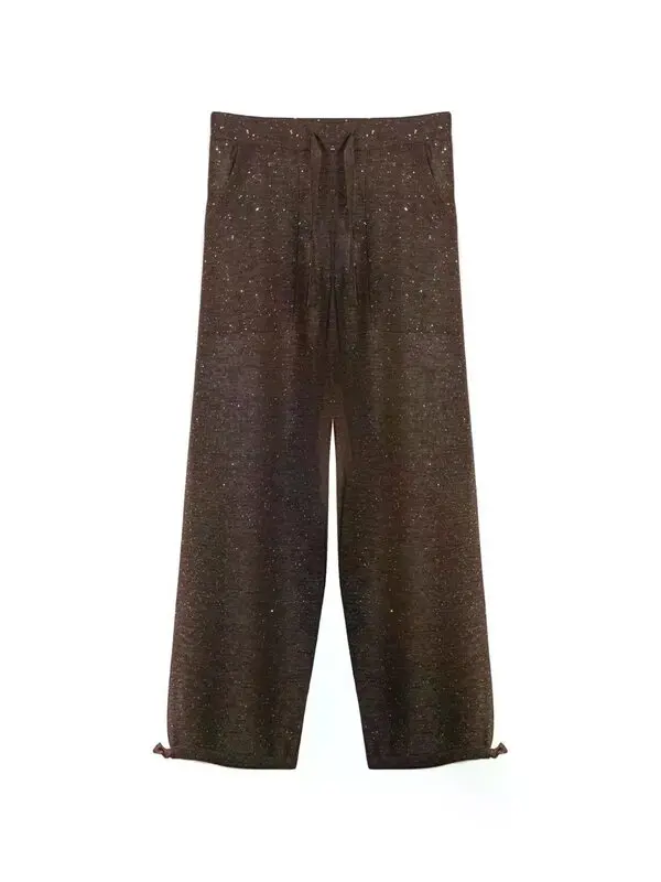 KANGRA Sequin Embellished Trousers