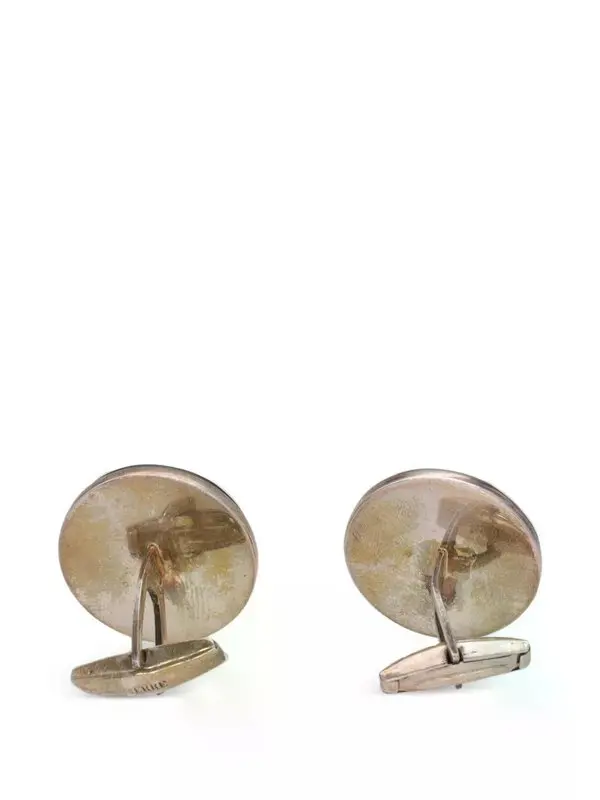 Gianfranco Ferre Round Cufflinks