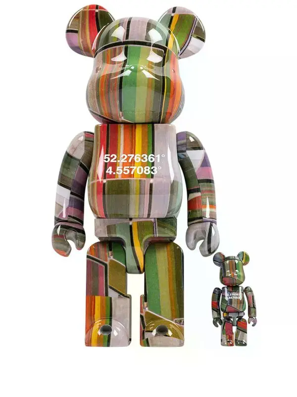 MEDICOM TOY X Benjamin Grant Overview Lisse Be@rbrick 100% And 400% Figure Set