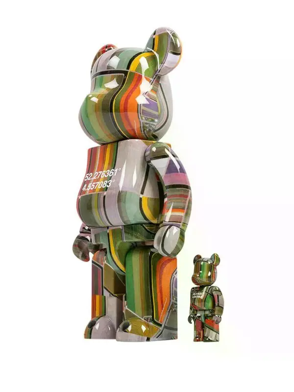 MEDICOM TOY X Benjamin Grant Overview Lisse Be@rbrick 100% And 400% Figure Set