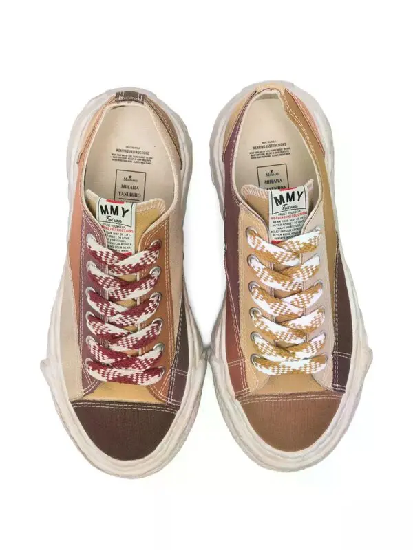 Mihara Yasuhiro Peterson Og Sole Lace-up Sneakers - Orange
