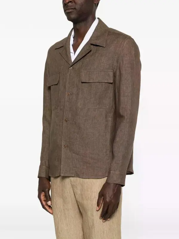 BRIGLIA 1949 John Flap-pocket Shirt Jacket