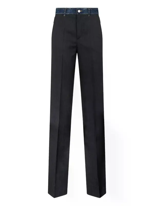 Dsquared2 Rebel Rider Denim Loose-fit Trousers - Grey