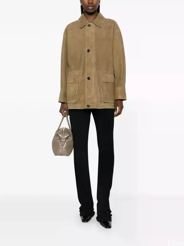ARMA Maeve Suede Jacket - Neutrals