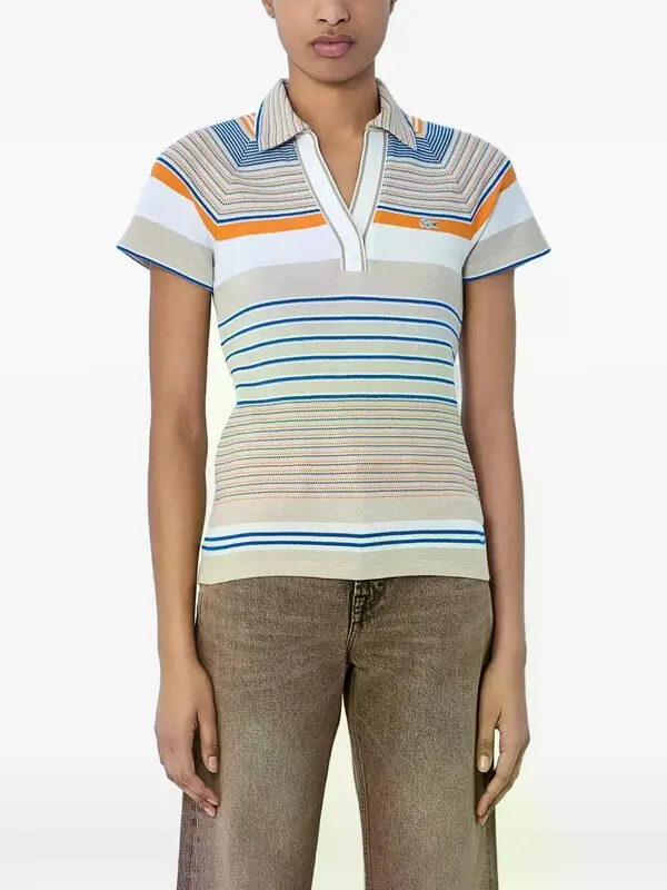 Lacoste Striped Polo Shirt