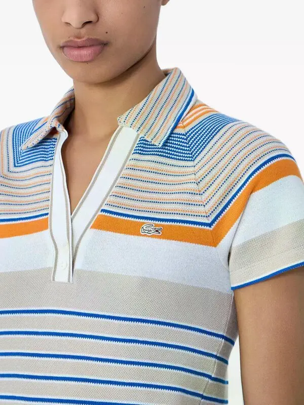Lacoste Striped Polo Shirt