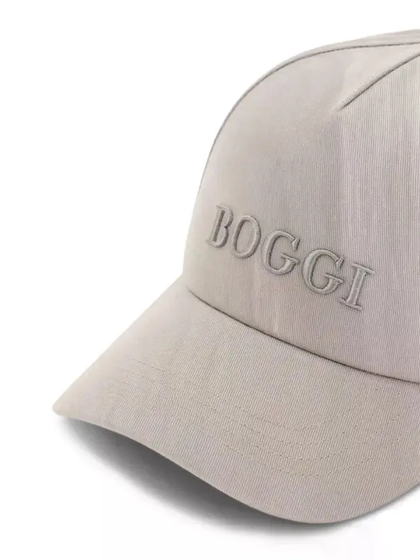 Boggi Milano Logo Embroidered Baseball Cap