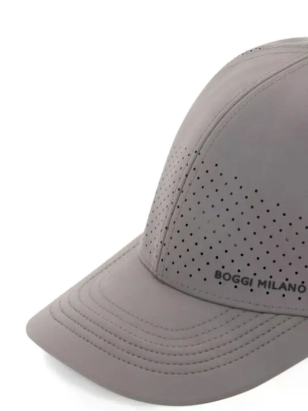 Boggi Milano Perforated Baseball Cap