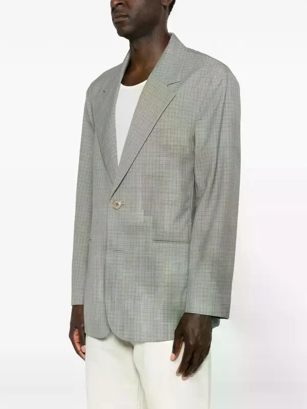 Our Legacy Industry Check-pattern Blazer