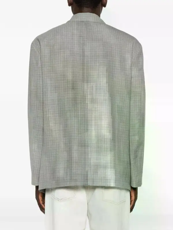 Our Legacy Industry Check-pattern Blazer