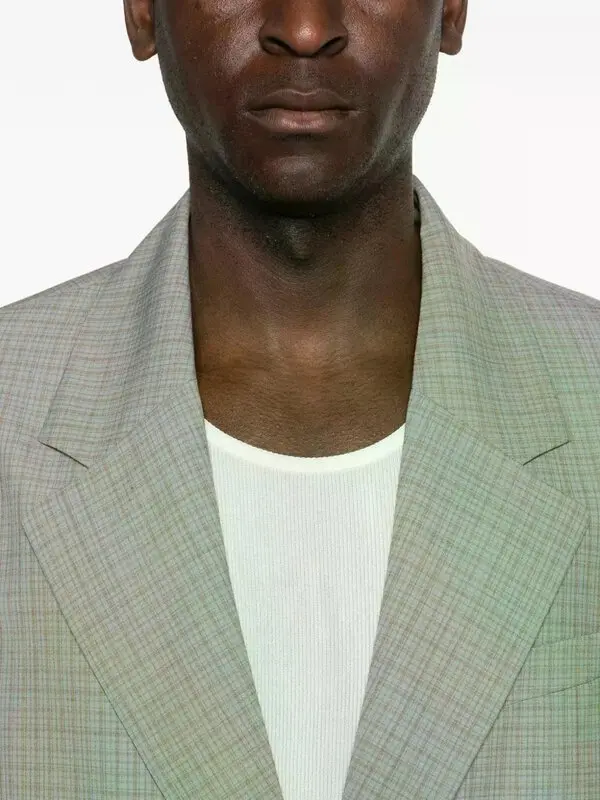 Our Legacy Industry Check-pattern Blazer