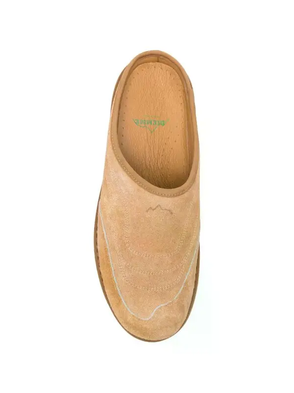 Diemme Round-toe Suede Mules