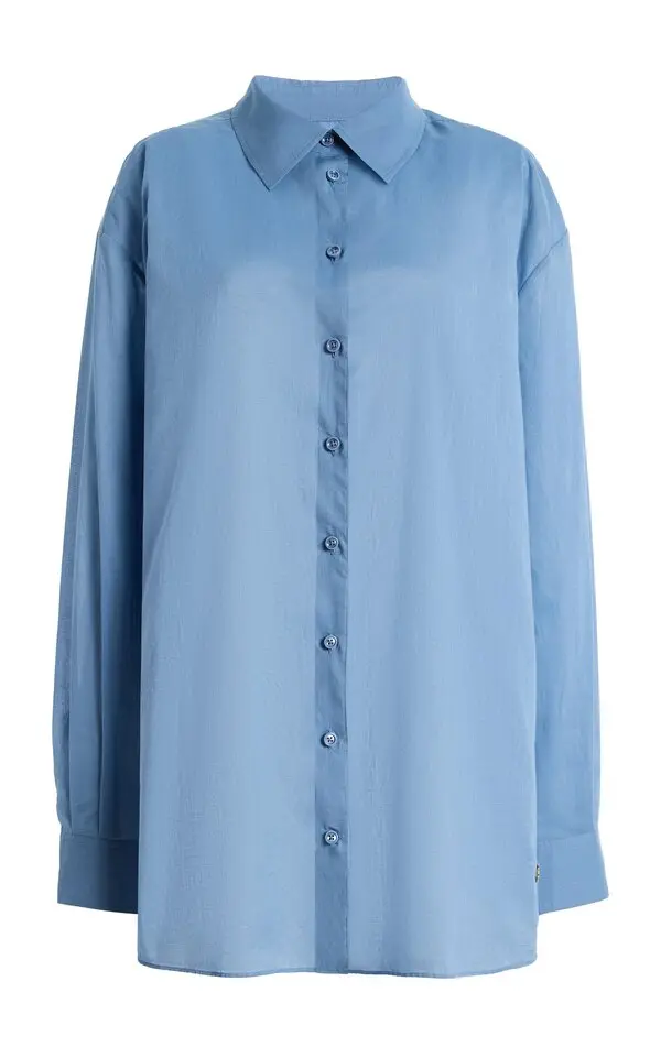 Eterne Lucien Cotton Shirt - Blue