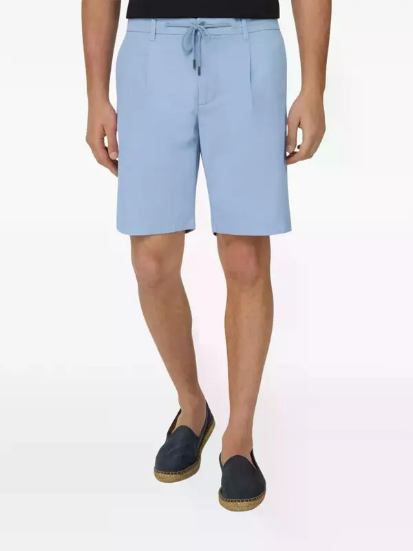 Boggi Milano Stretch Cotton Summer Bermuda Shorts