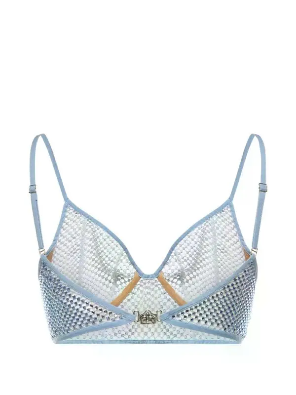 GENNY Rhinestone-embellished Top
