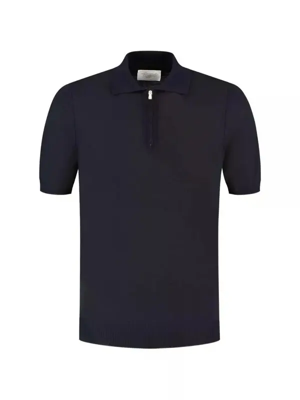 Marco Pescarolo Zip Polo Shirt
