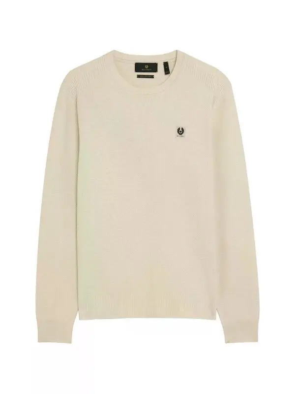 Belstaff Coast Sweater With Logo Patch