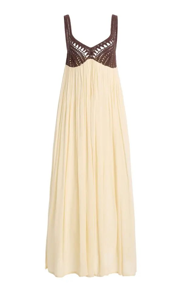 ALL THAT REMAINS Vivien Cotton-blend Dress