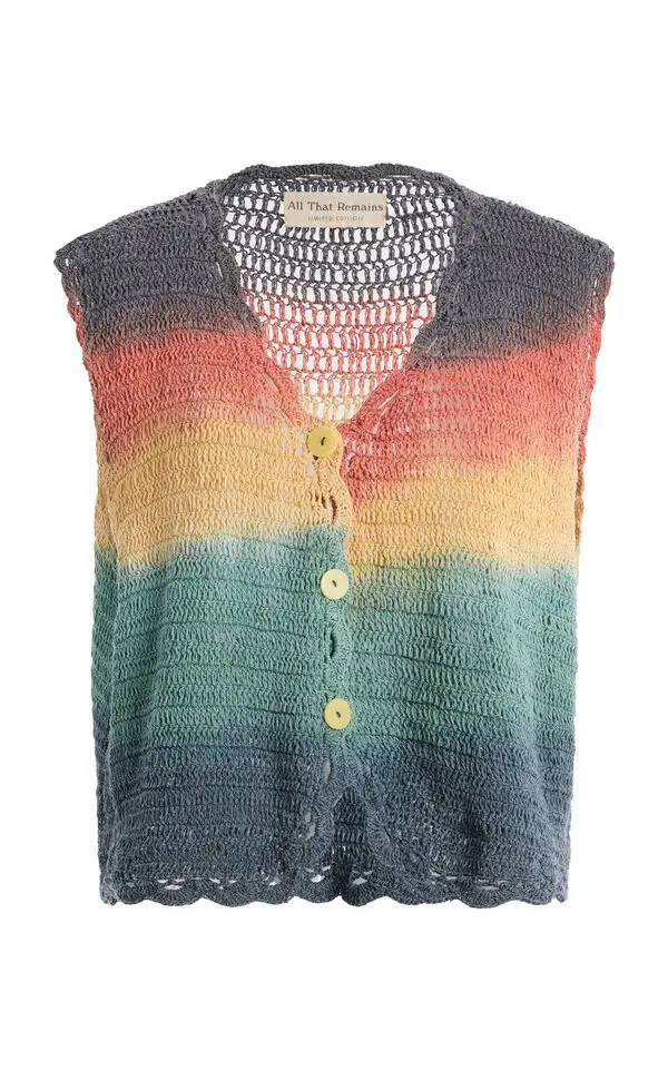ALL THAT REMAINS Utopian Cotton Vest - Multi
